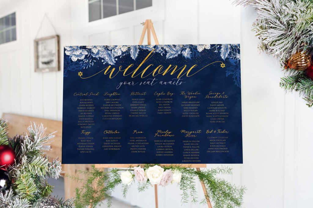 Table Plans - Invite.ie - Luxury Wedding Stationery Ireland - Dublin ...